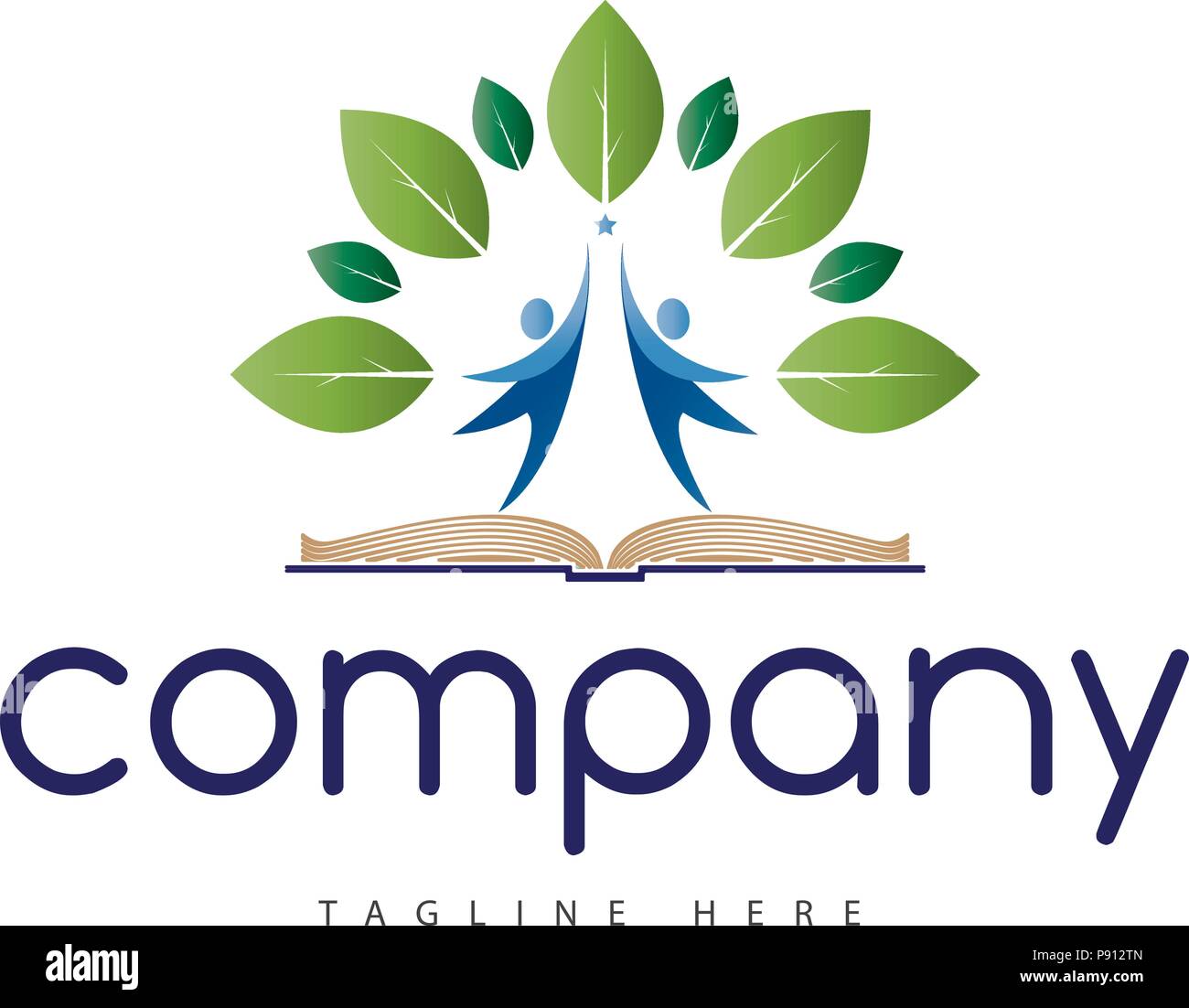 Tree of learning vector image Stock Vector Image & Art - Alamy