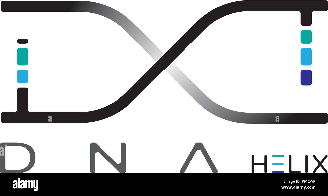 DNA helix vector image Stock Vector Image & Art - Alamy