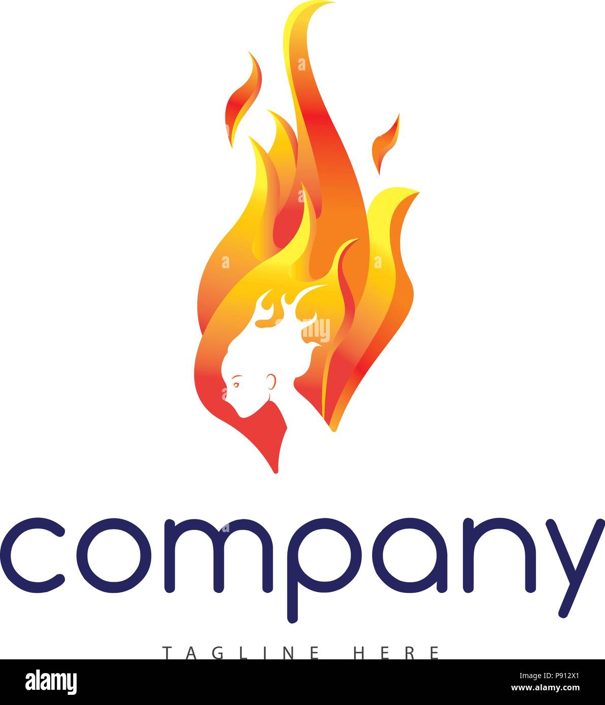 Fire boy vector image Stock Vector Image & Art - Alamy