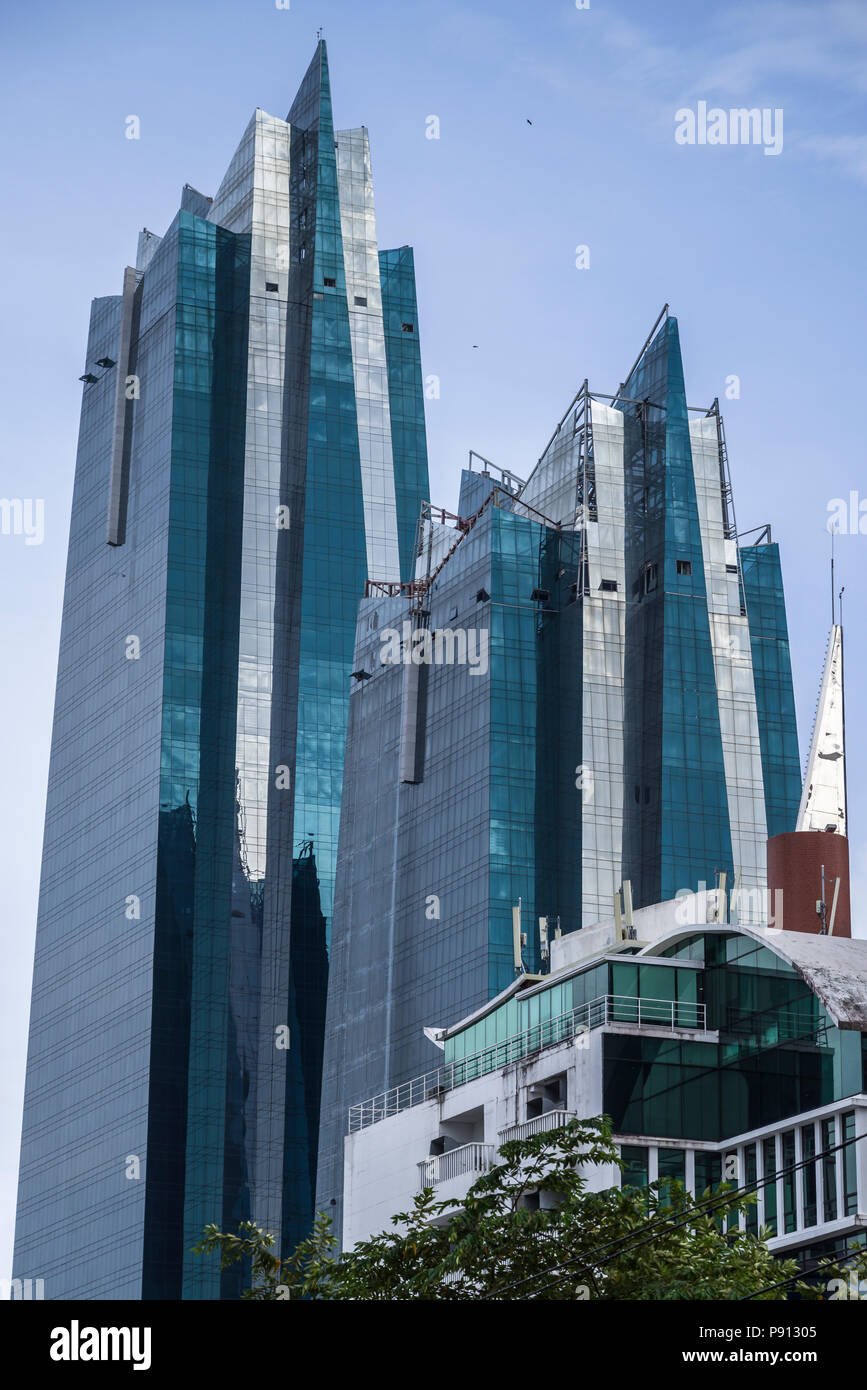 Modern Commercial Skyscraper Office Building Facade Design Stock Photo ...