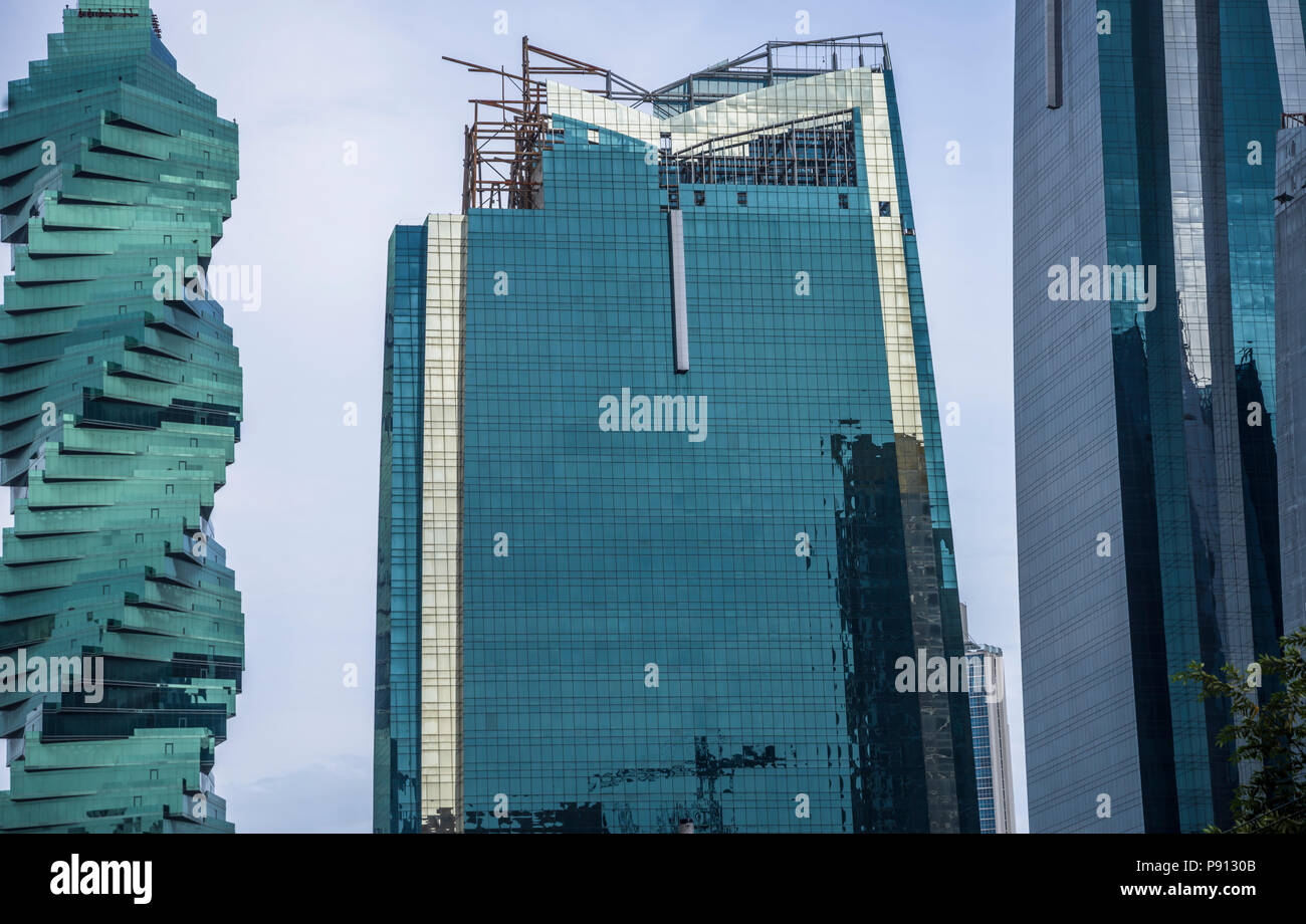 Modern Commercial Skyscraper Office Building Facade Design Stock Photo ...