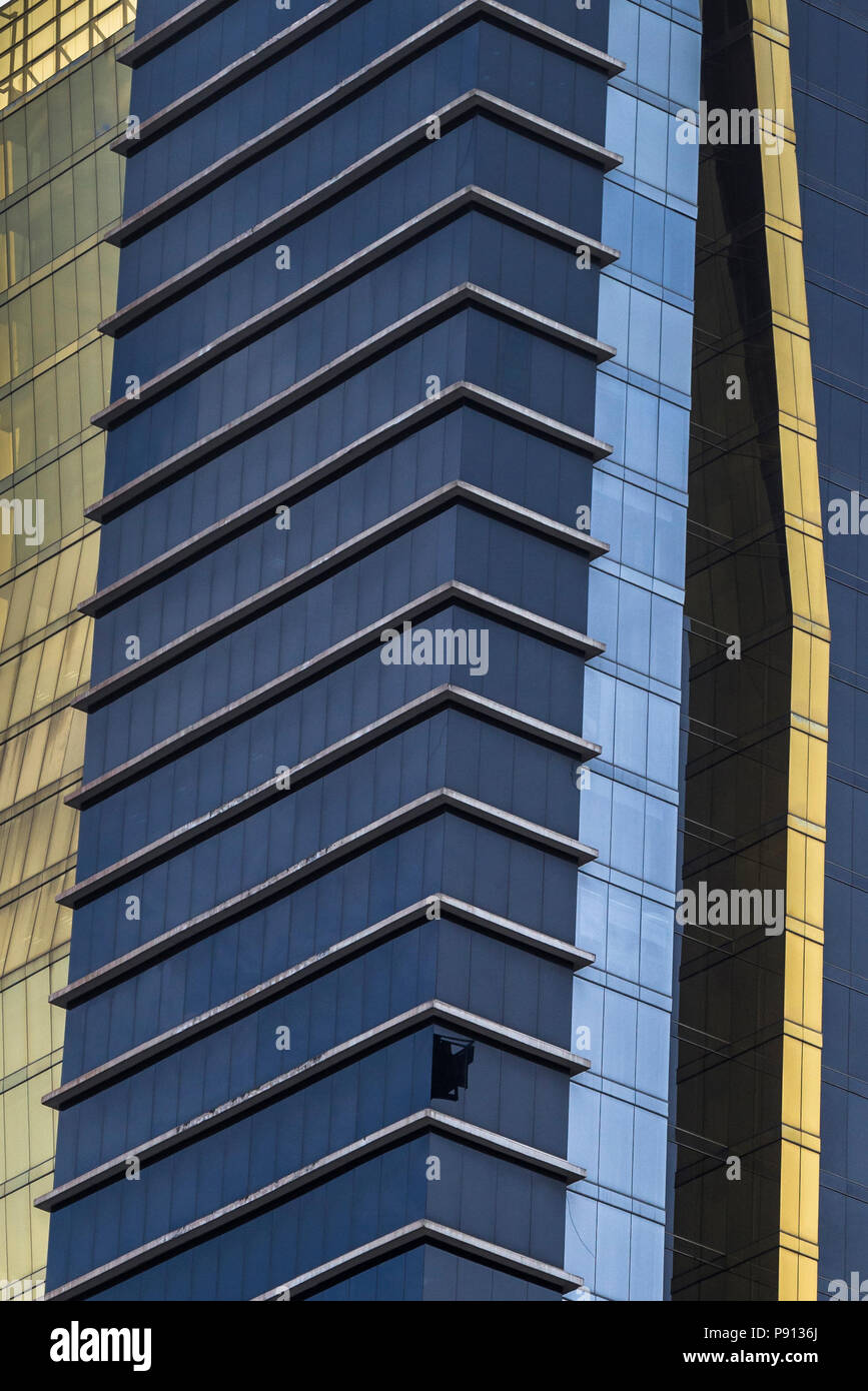 Modern Commercial Skyscraper Office Building Facade Design Stock Photo ...