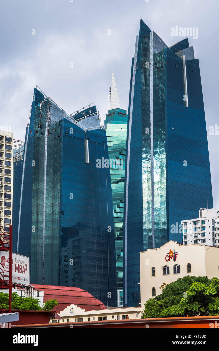 Modern Commercial Skyscraper Office Building Facade Design Stock Photo ...