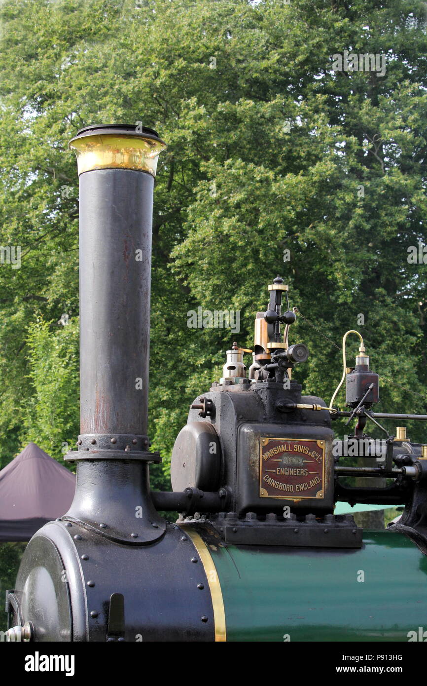 Old vintage field marshall tractor hi-res stock photography and images ...