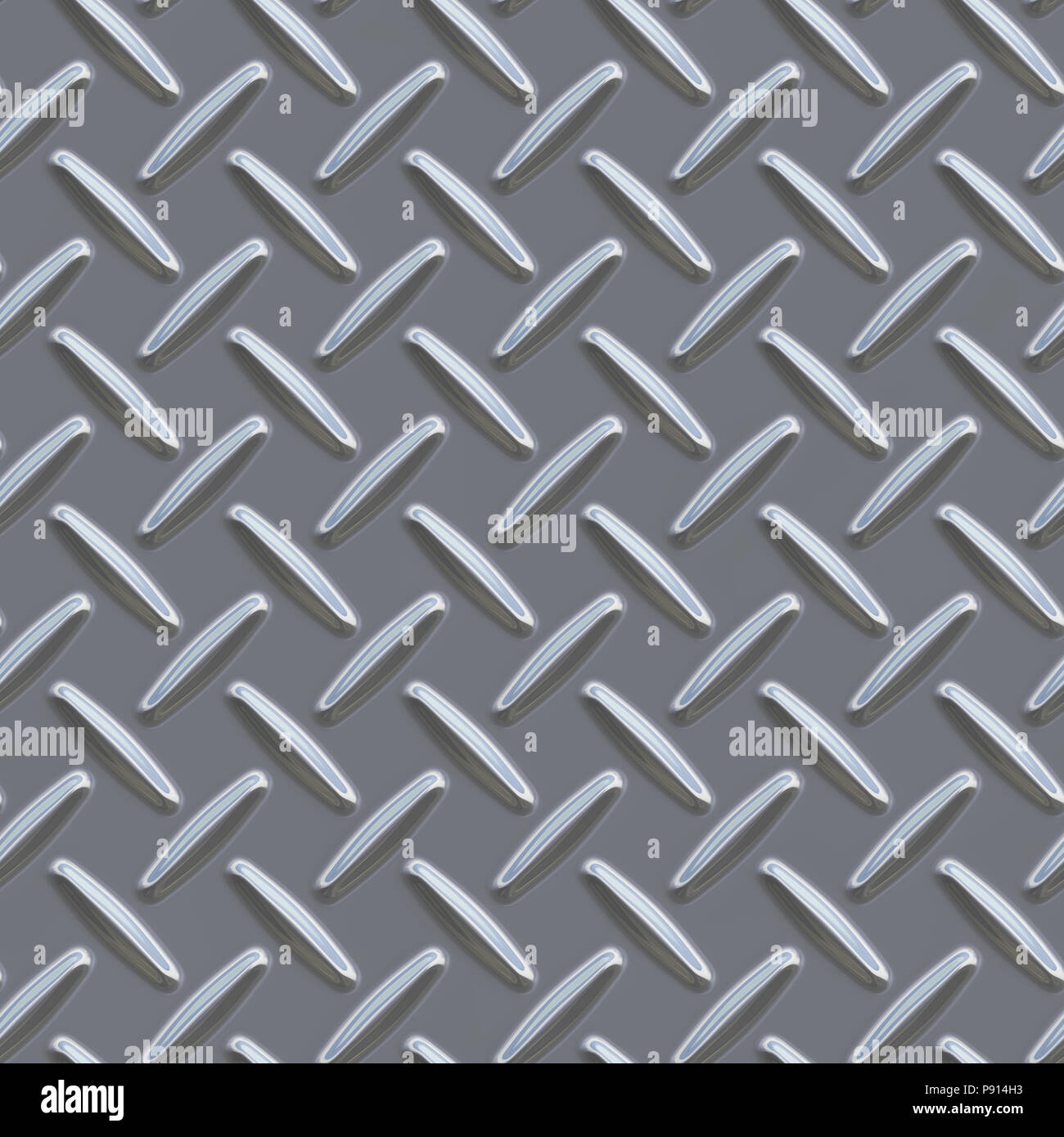 Silver gray diamond shiny metal plate seamless pattern, or texture ...