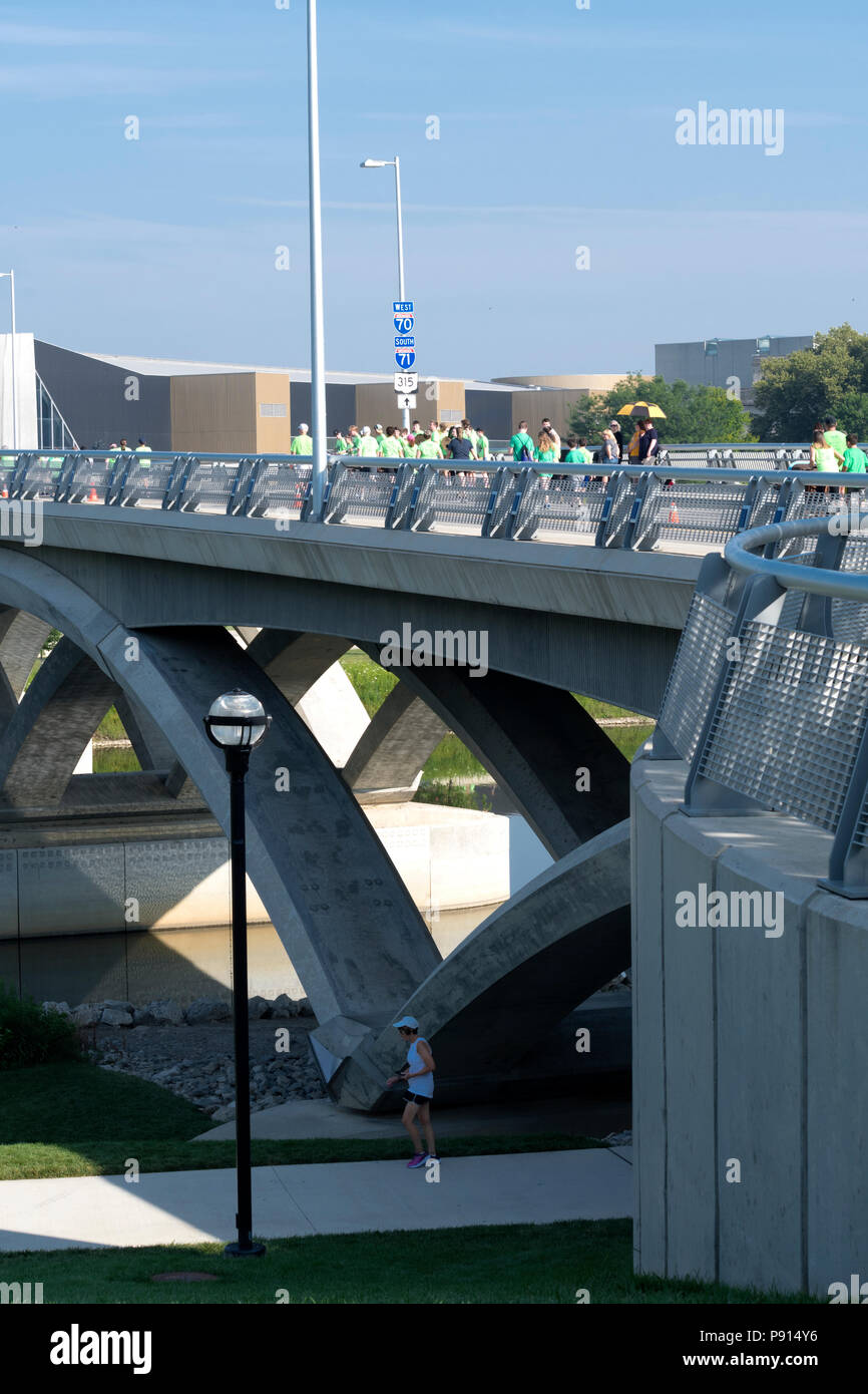 Rich Street Bridge, Columbus, Ohio Stock Photo - Alamy