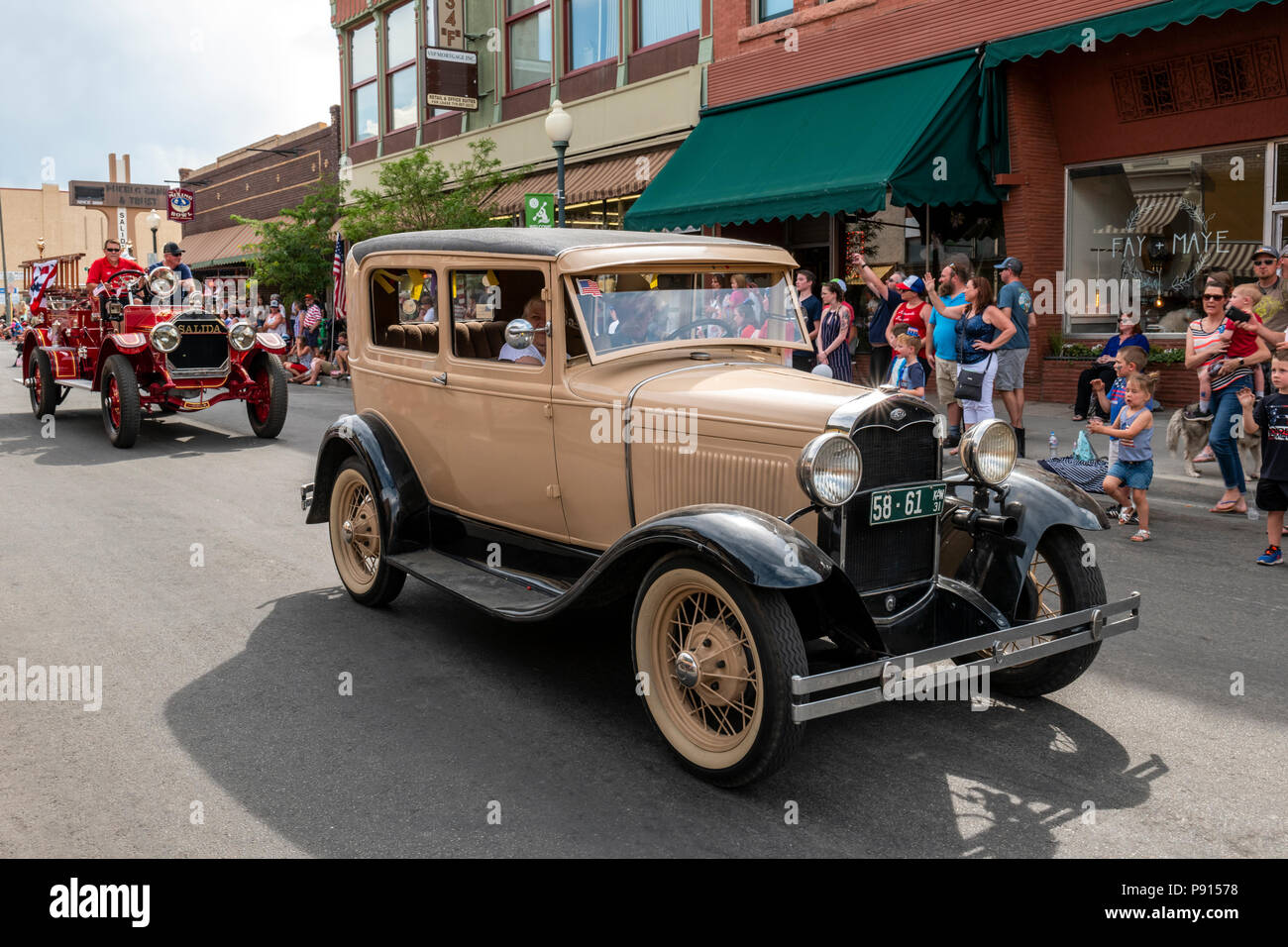 Car at pride parade hi-res stock photography and images - Alamy