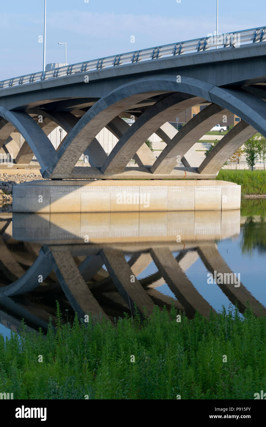Rich Street Bridge, Columbus, Ohio Stock Photo - Alamy