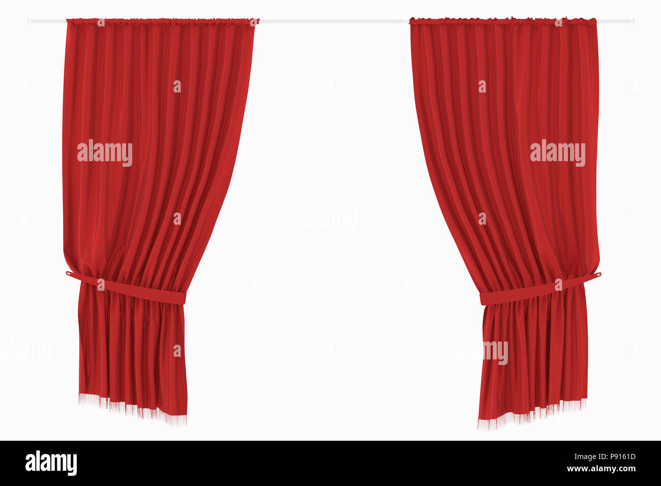 Red theate curtains hi-res stock photography and images - Alamy