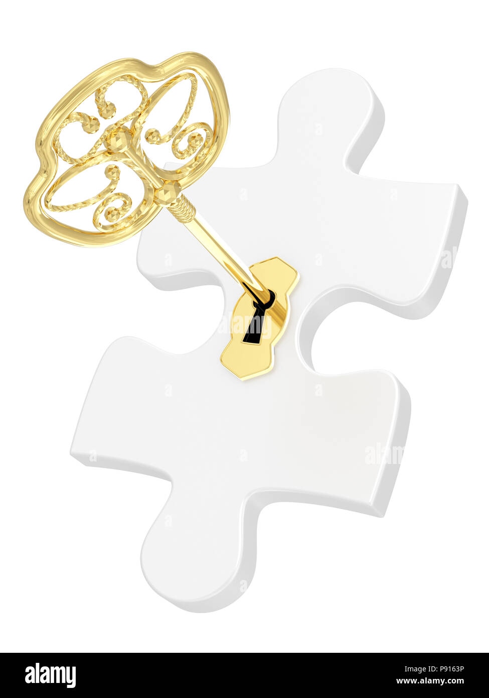 Gold insert Cut Out Stock Images & Pictures - Alamy