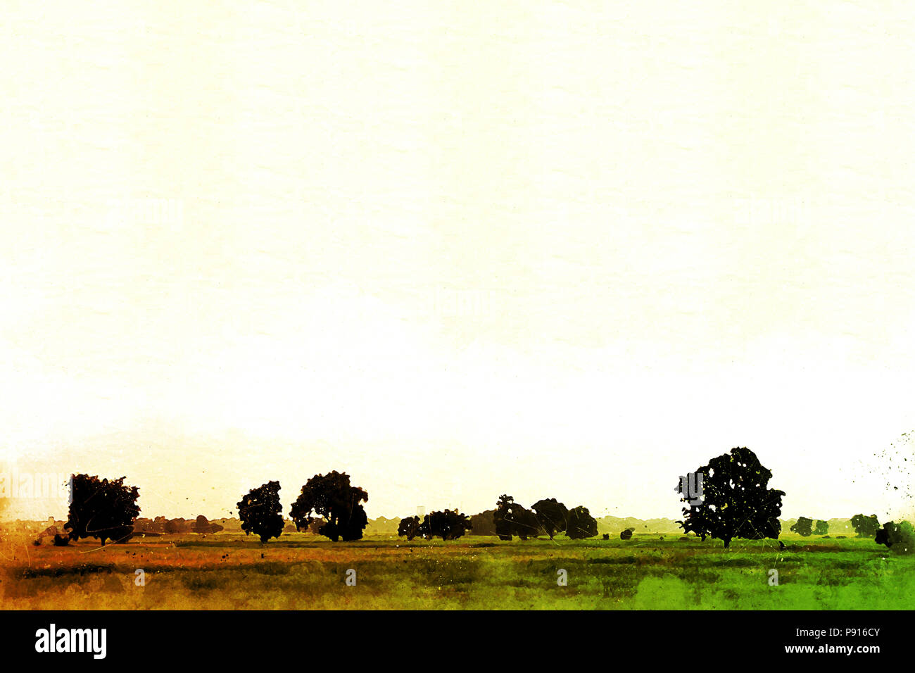 Abstract beautiful tree and landscape for background Stock Photo - Alamy