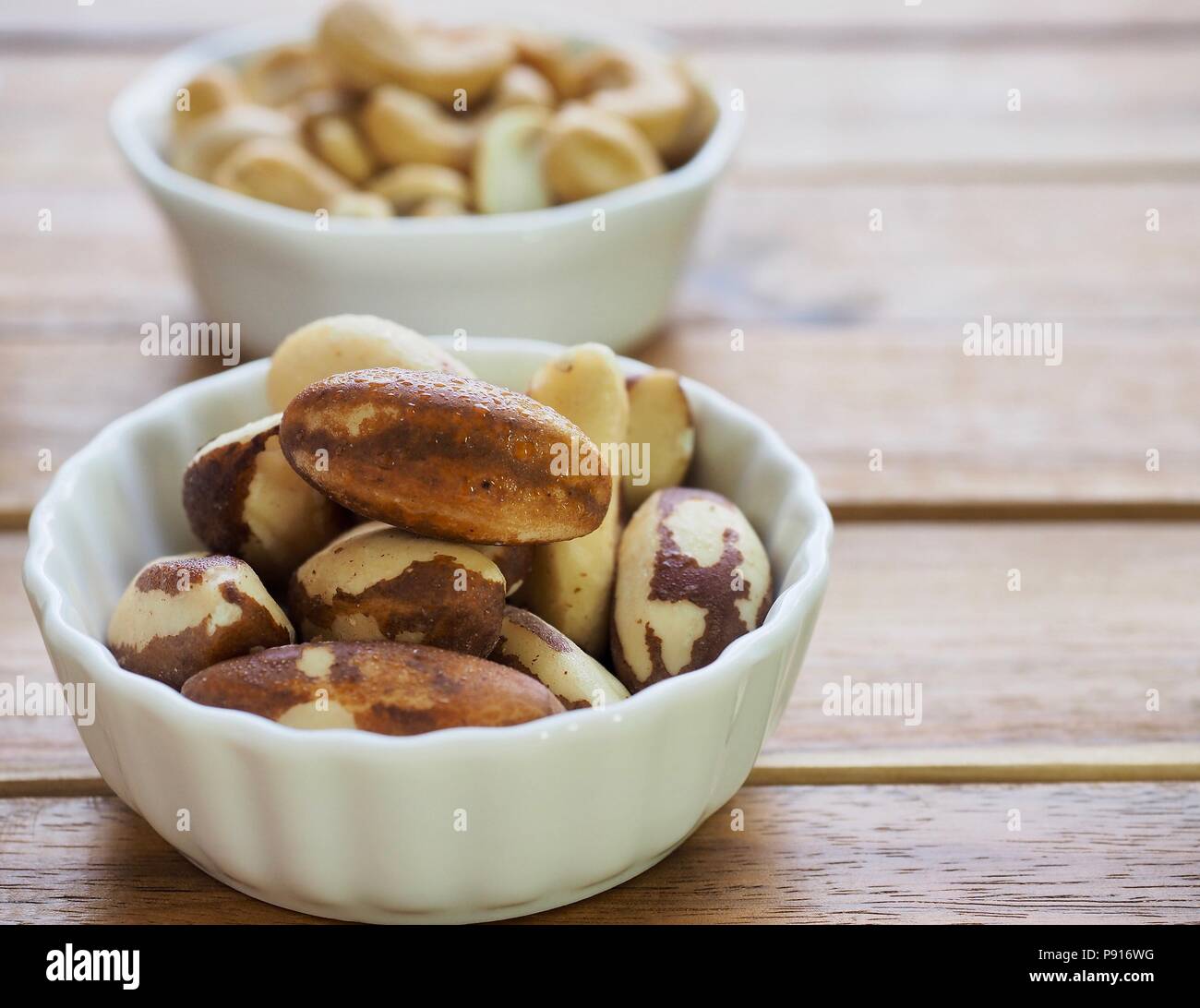 Almonds, walnuts, cashew nuts, Brazil nuts Stock Photo - Alamy