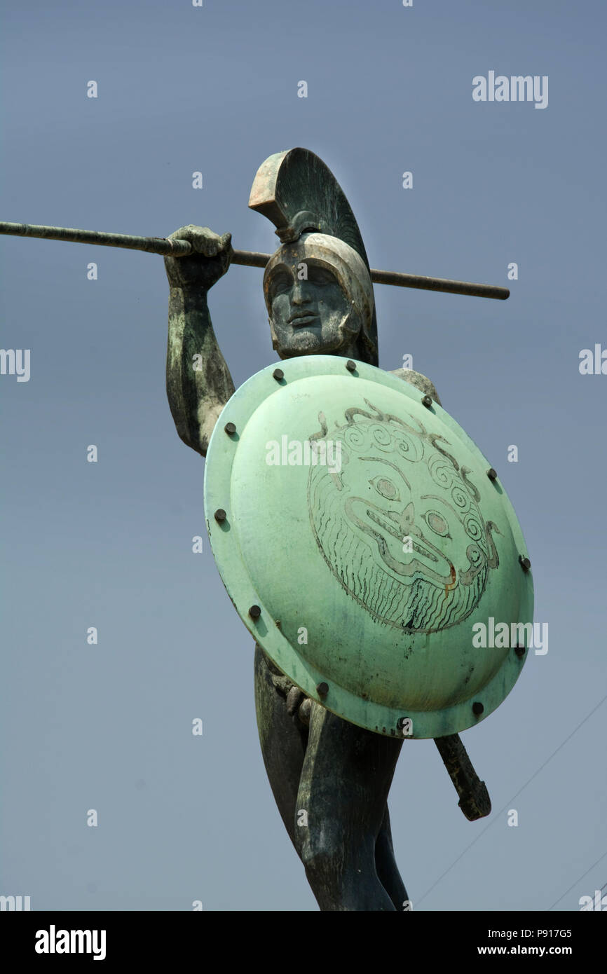Battle of thermopylae relief hi-res stock photography and images - Alamy