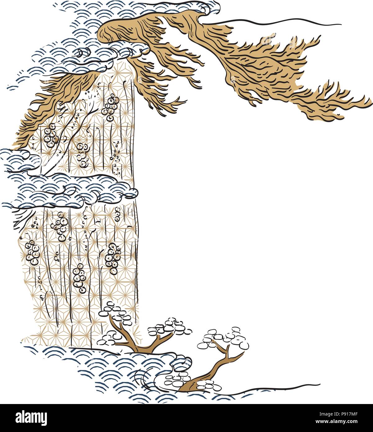 Chinese drawing of storm hi-res stock photography and images - Alamy