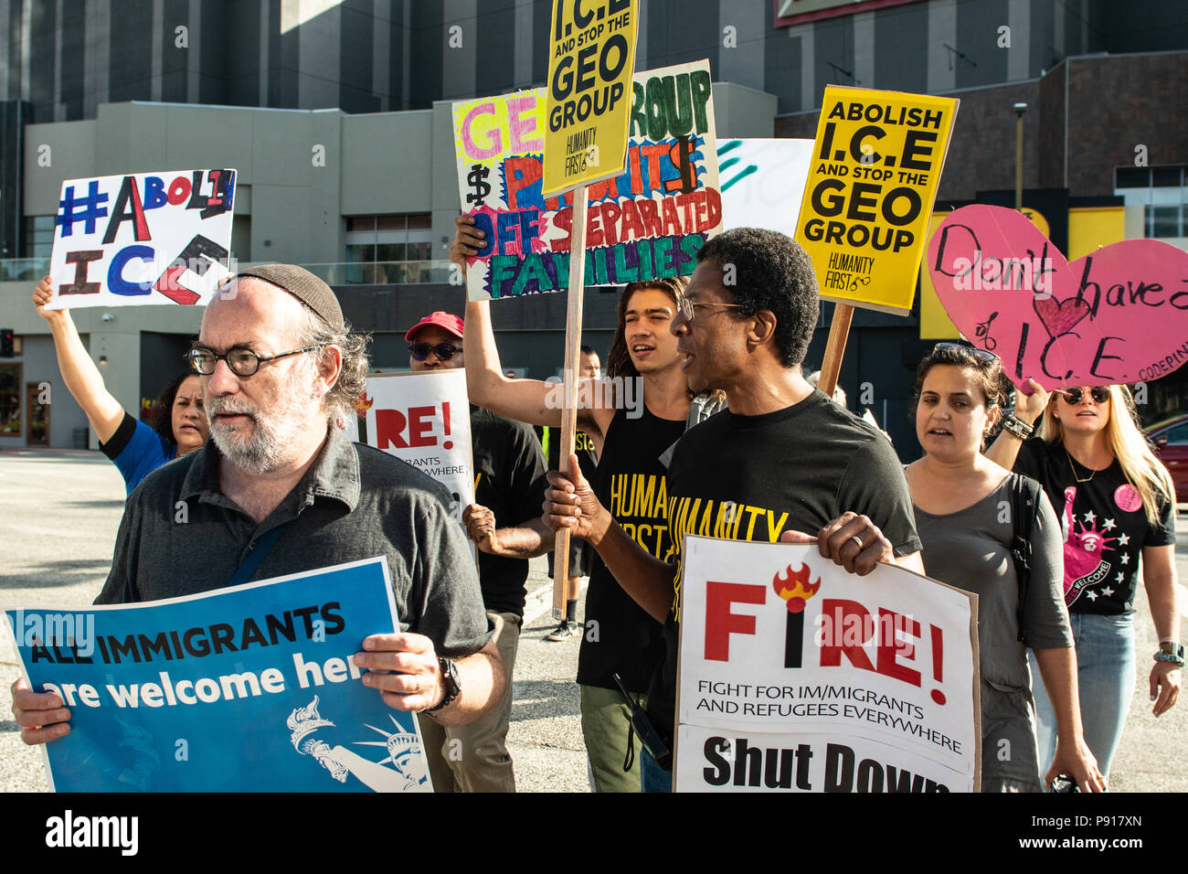 Los Angeles Protests High Resolution Stock Photography and Images - Alamy
