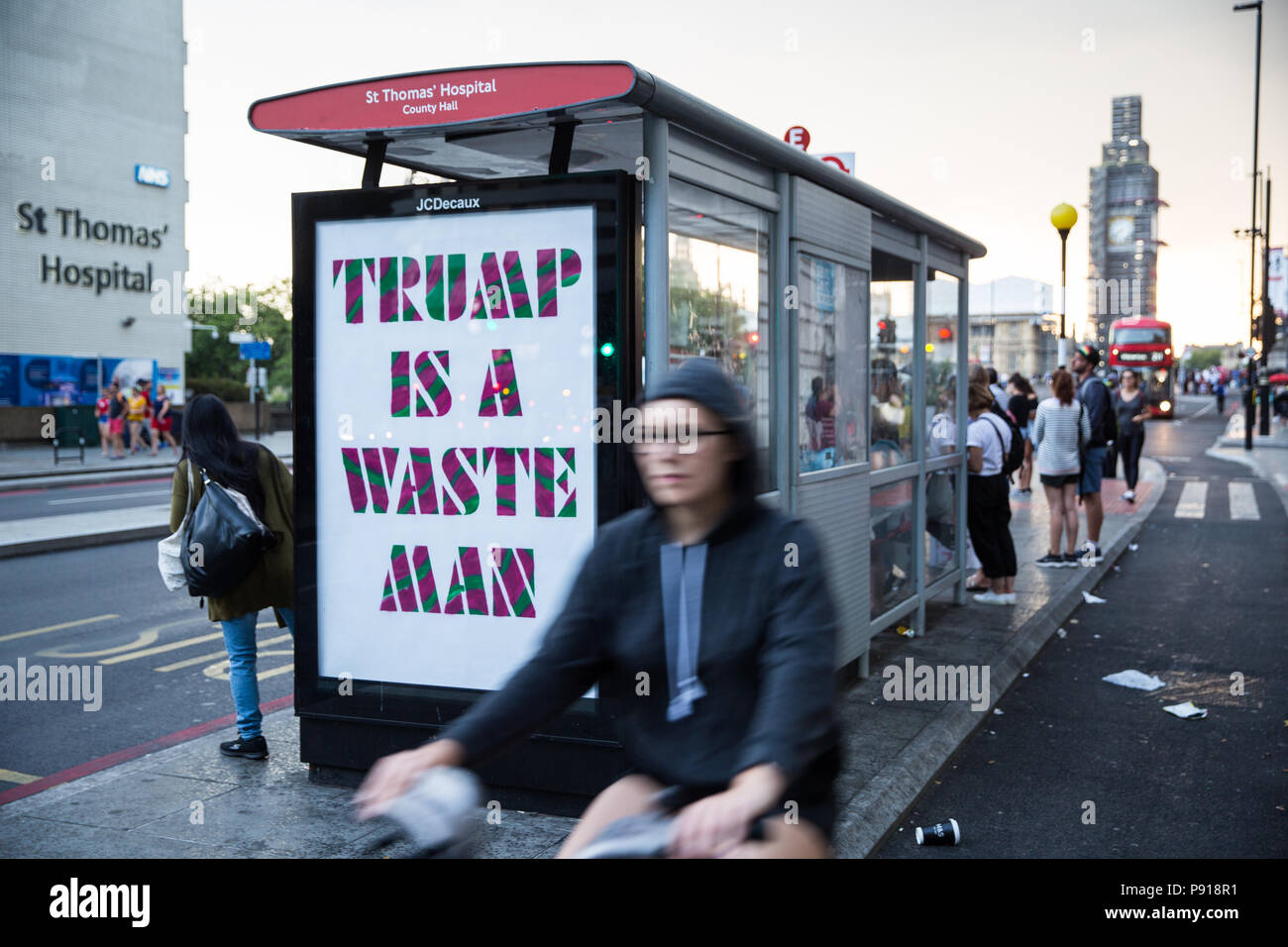 Trump is a wasteman hi-res stock photography and images - Alamy
