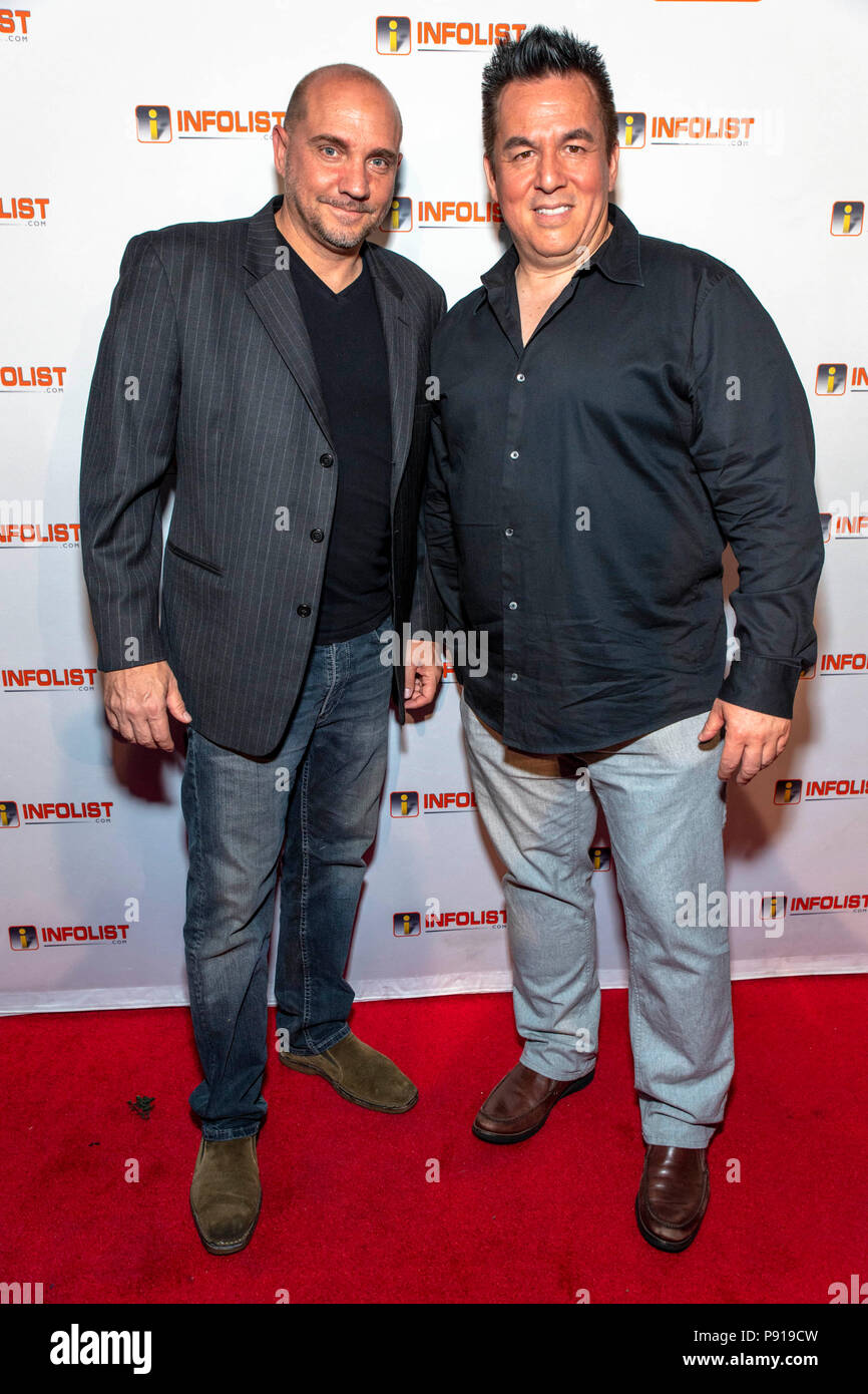 Hollywood, USA, 13 July 2018. Brian Ochab, David Derks attend InfoList ...