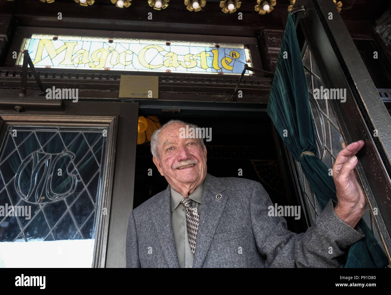 Doug Henning Backstage