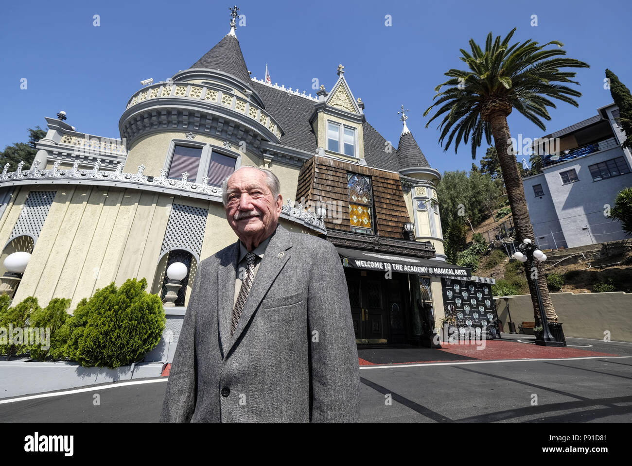 Los Angeles, California, USA. 13th June, 2018. Milt Larsen, co-founder ...