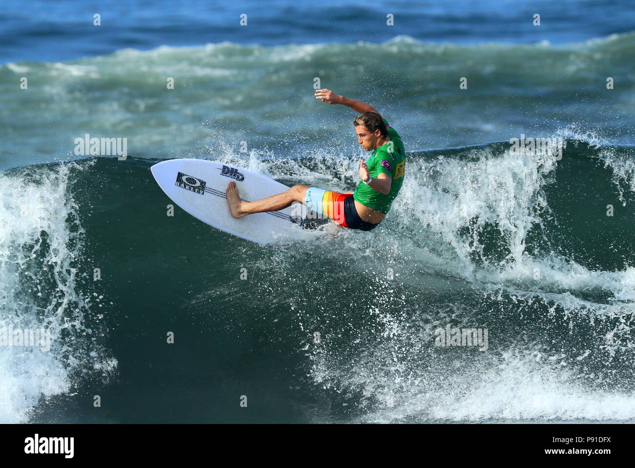 Kugenuma Kaigan, Kanagawa, Japan. 11th July, 2018. Sheldon Simkus (AUS ...
