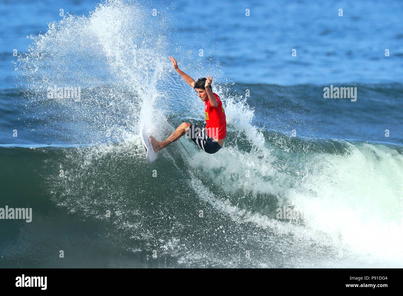 Kugenuma Kaigan, Kanagawa, Japan. 11th July, 2018. Harley Ross (AUS ...