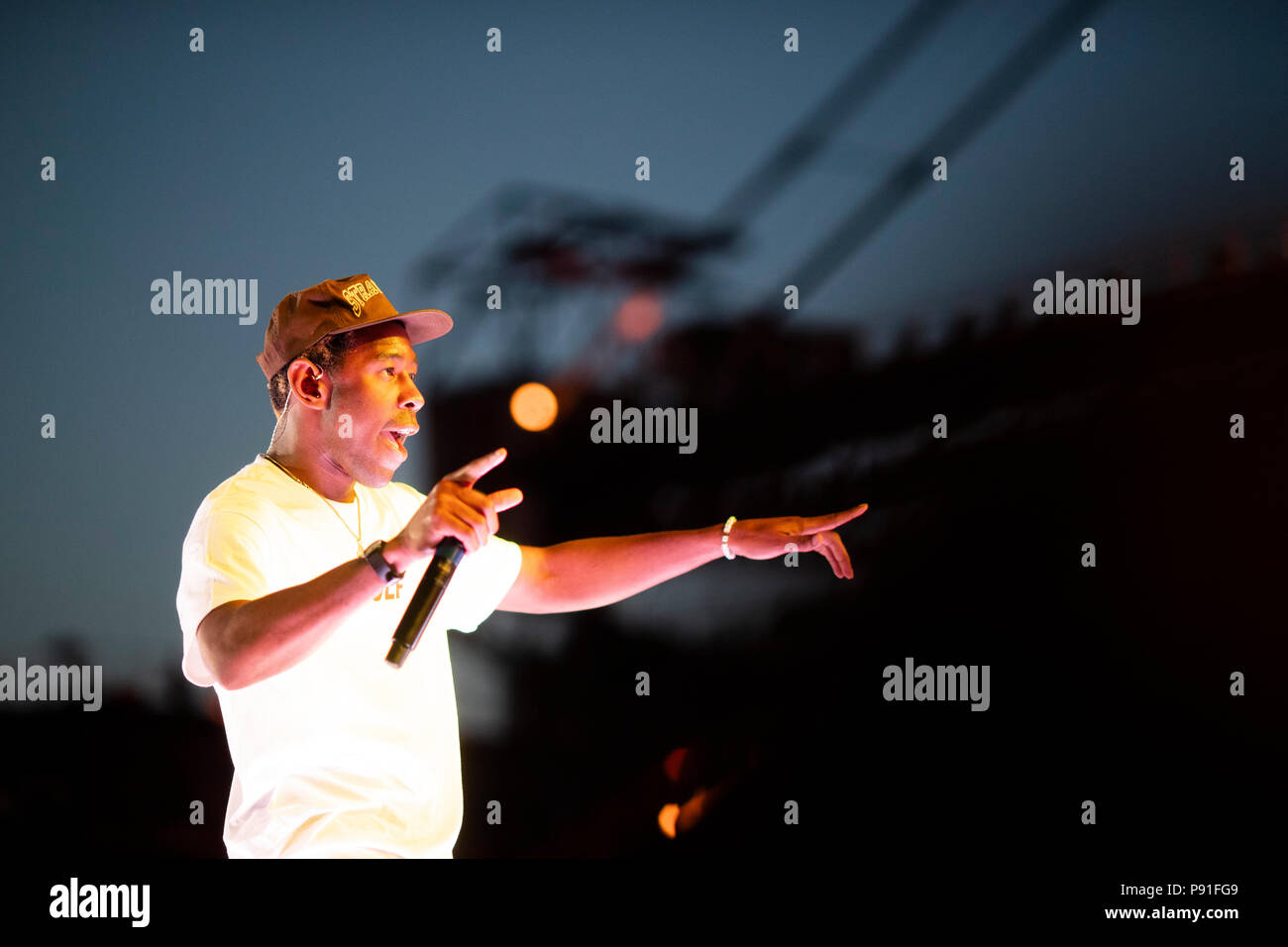 Tyler the creator live hi-res stock photography and images - Alamy