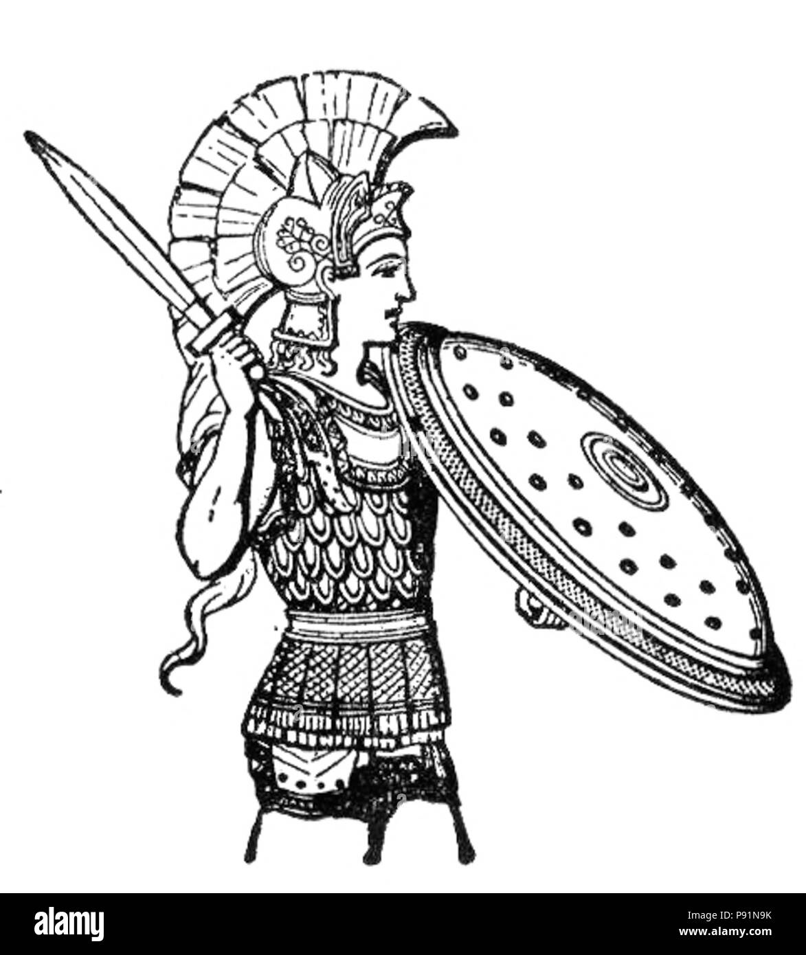 Greek armor hi-res stock photography and images - Alamy