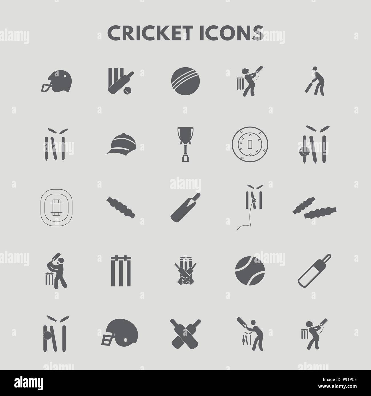Cricket pad Stock Vector Images - Alamy