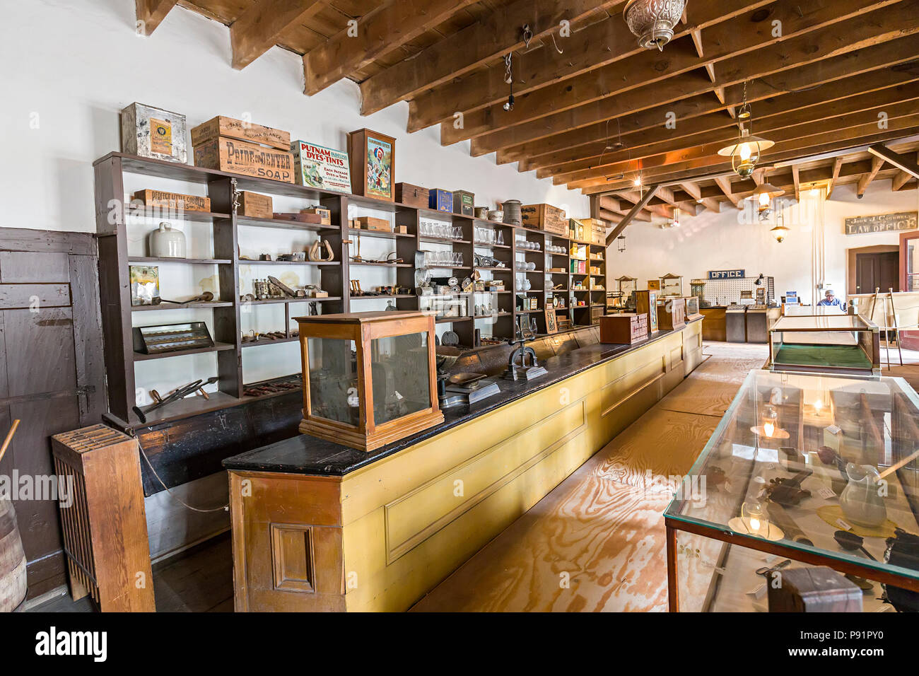 Tunstall's store, Lincoln, New Mexico, USA Stock Photo - Alamy