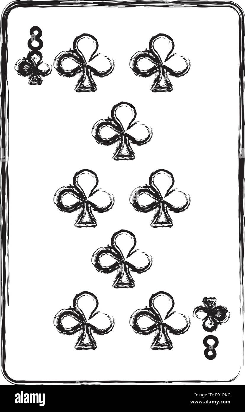 Ace of clovers Stock Vector Images - Alamy