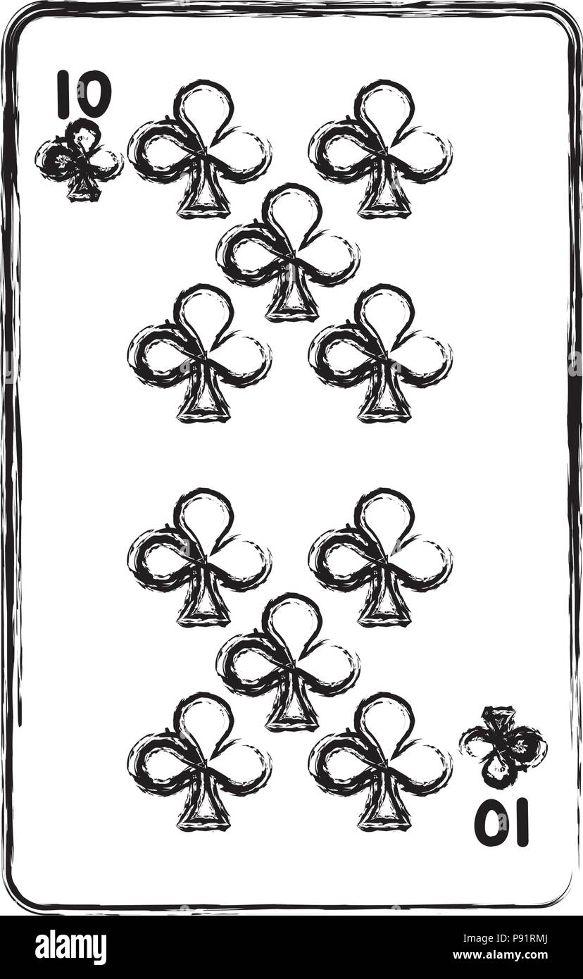 Ace of clovers Stock Vector Images - Alamy