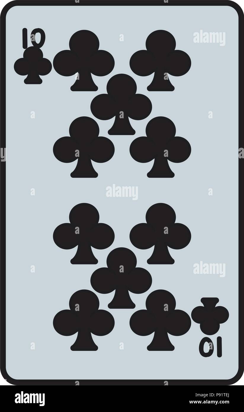 Ace of clovers Stock Vector Images - Alamy