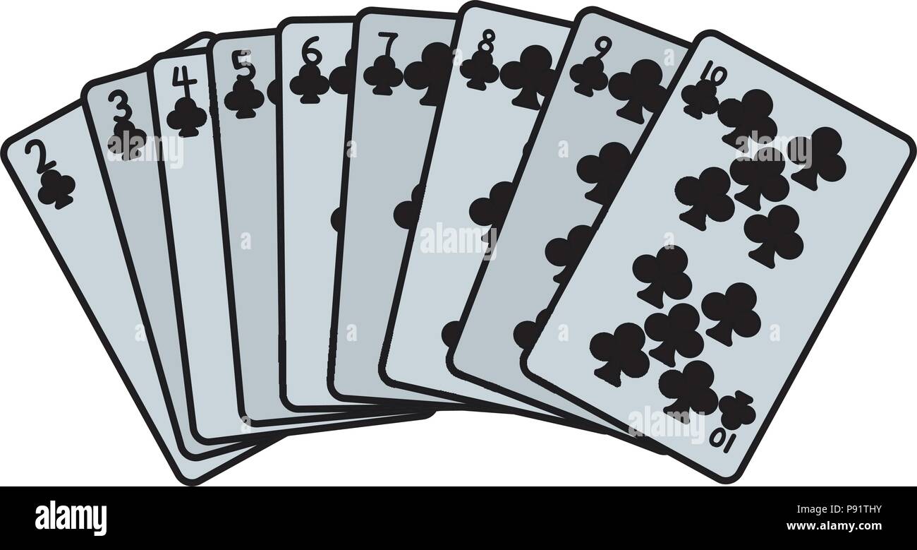 Ace of clovers Stock Vector Images - Alamy