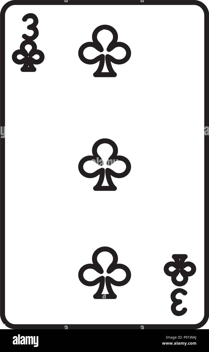 Ace of clovers Stock Vector Images - Alamy