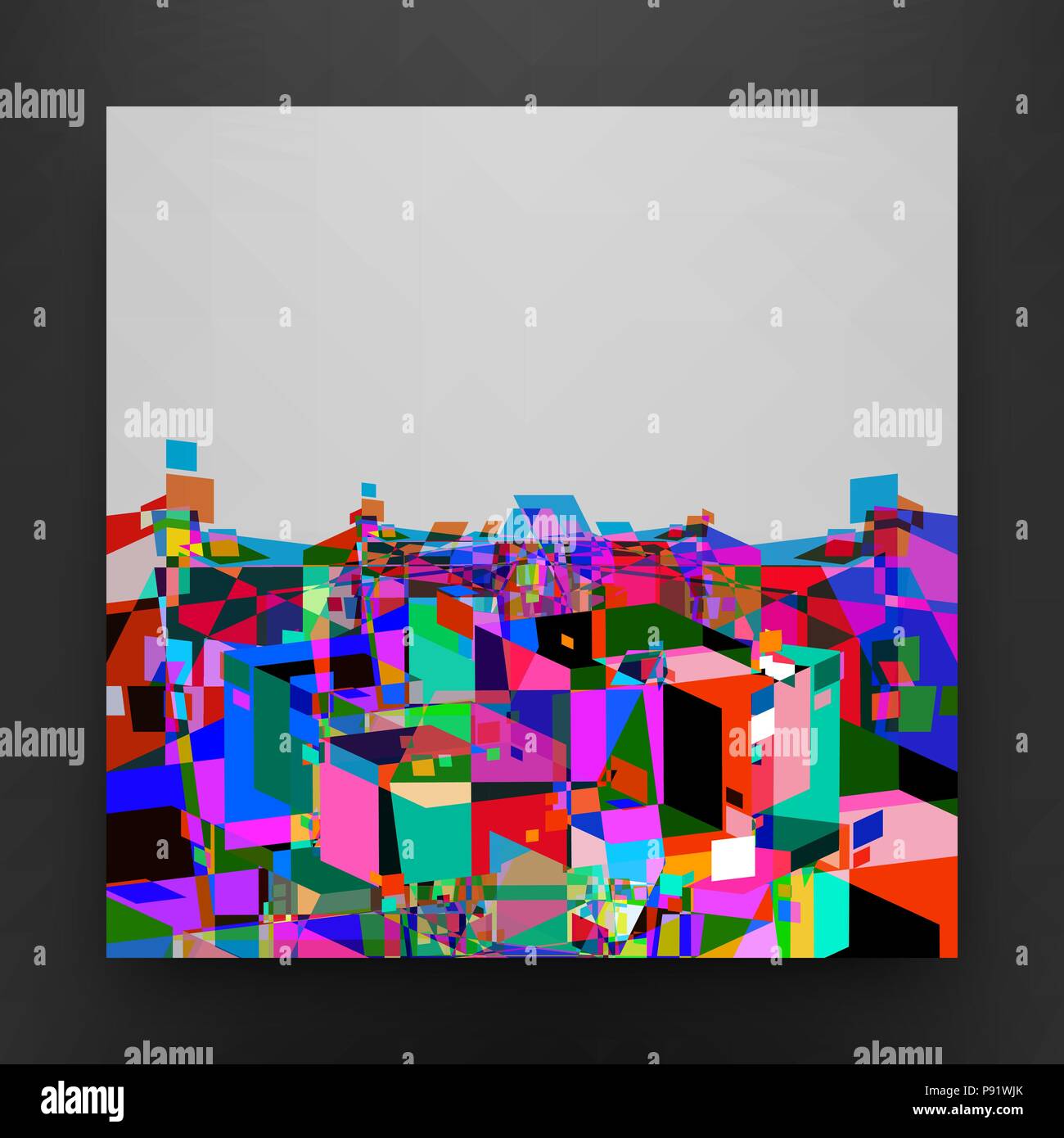 Abstract background for banner. Templates for placards, banners, flyers ...