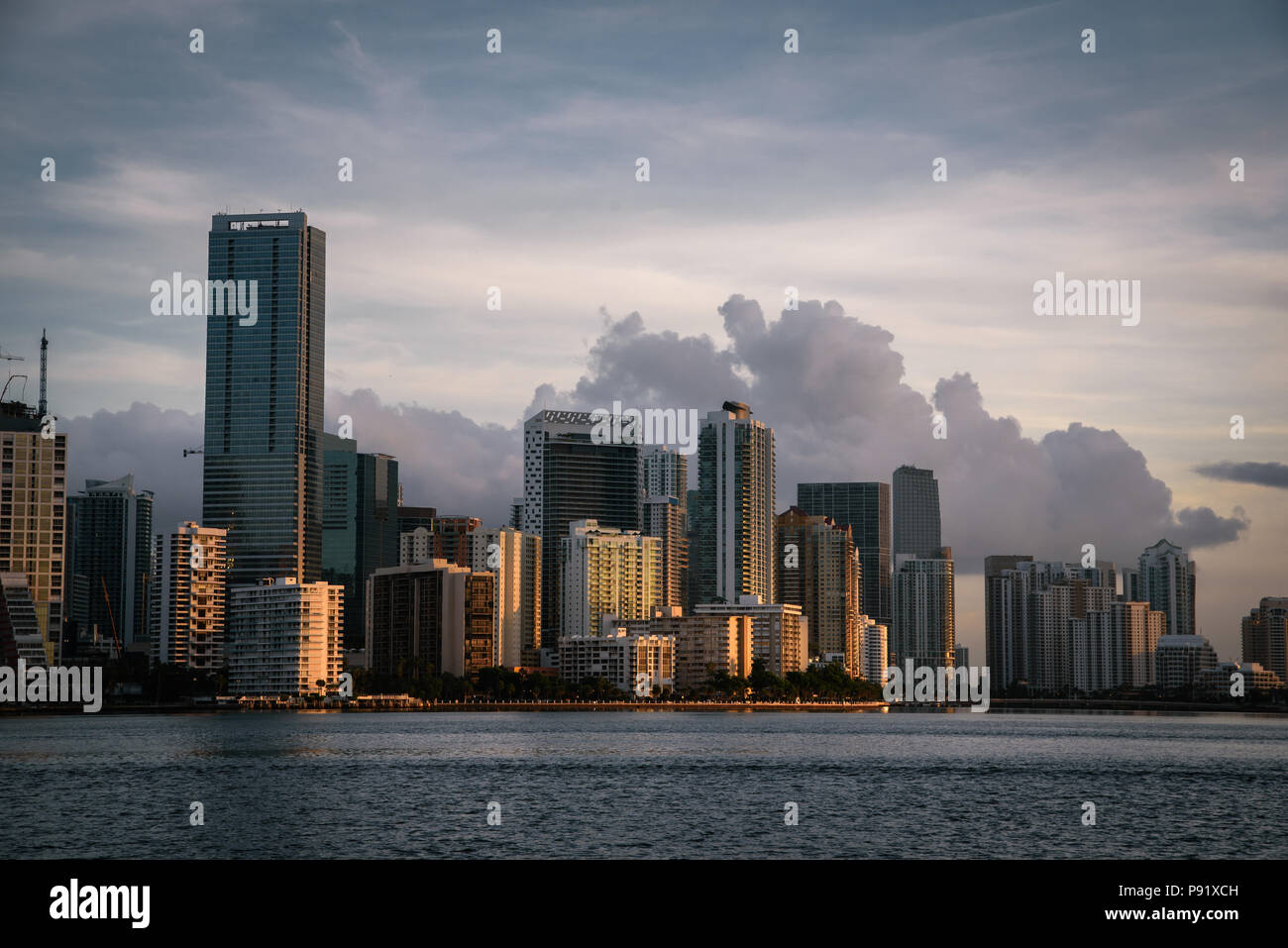 Big buildings in downtown miami hi-res stock photography and images - Alamy