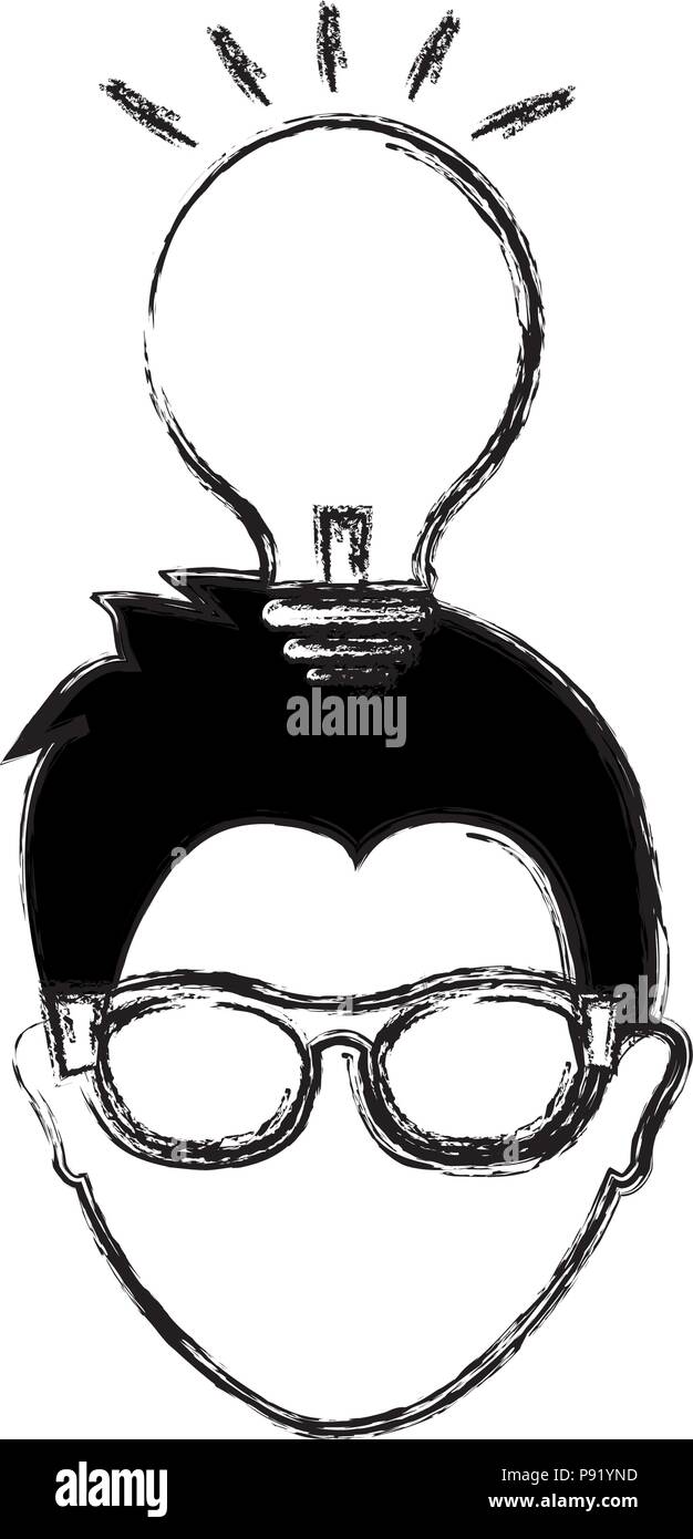 Young man silhouette identify hi-res stock photography and images - Alamy