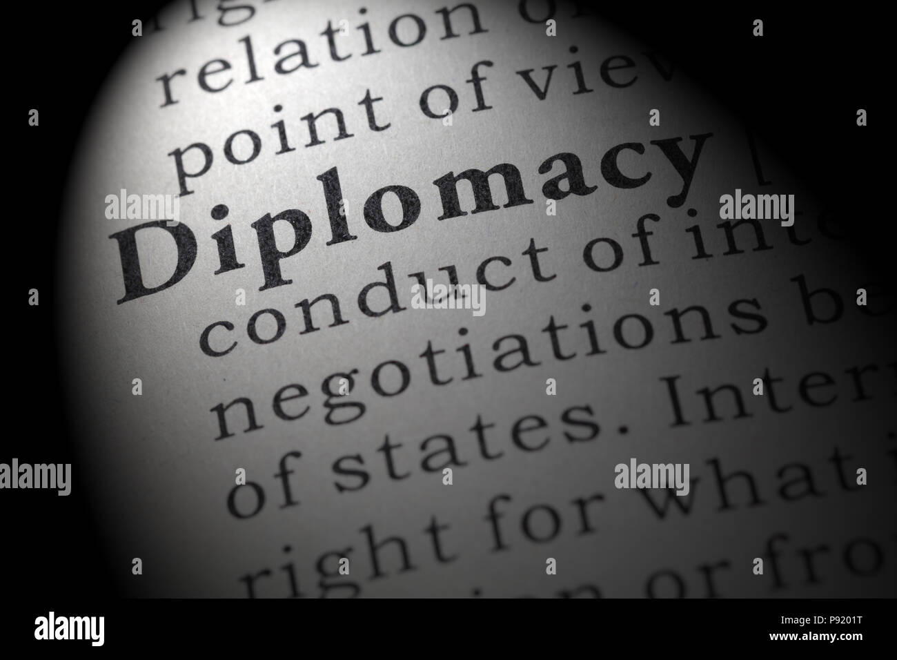 Fake Dictionary, Dictionary definition of the word diplomacy. including ...