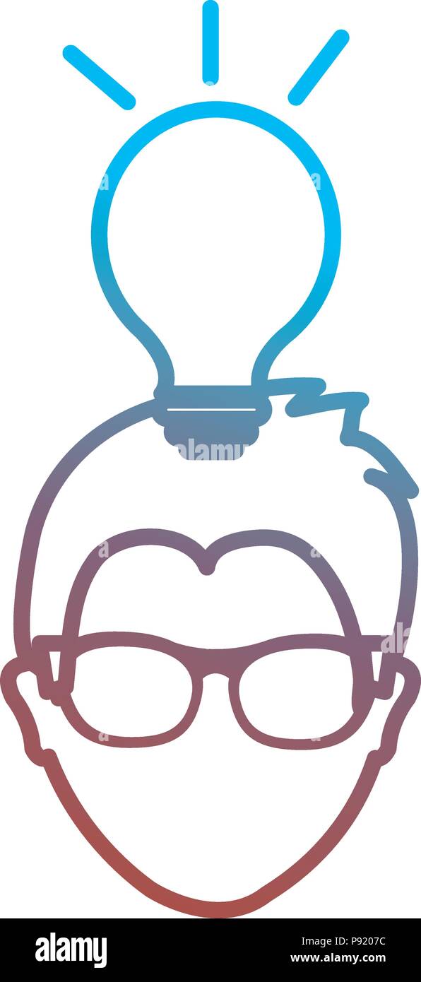 Young man silhouette identify hi-res stock photography and images - Alamy