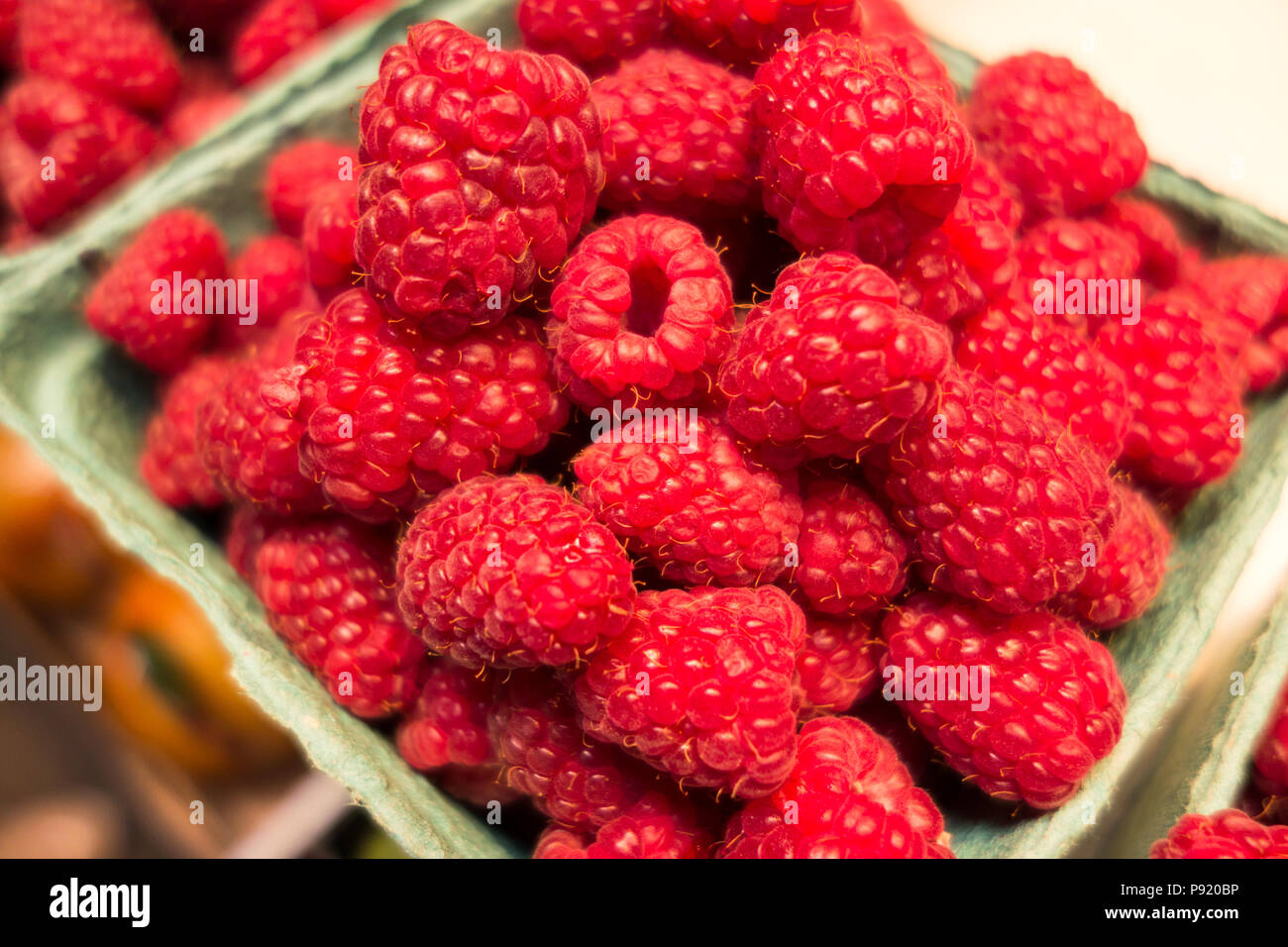 Raspberry fruits hi-res stock photography and images - Alamy