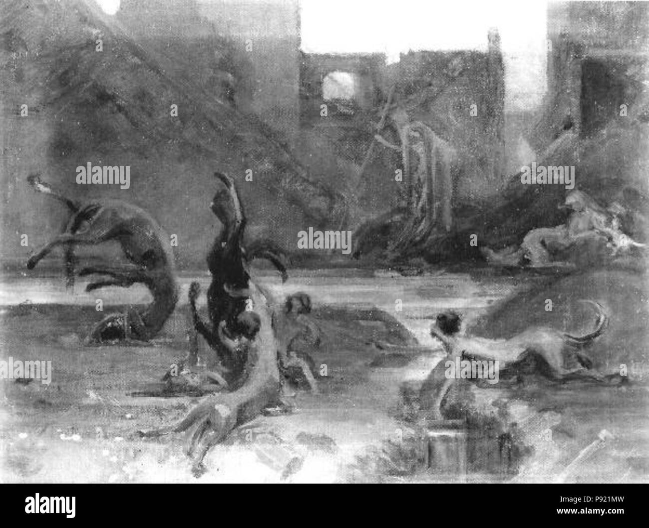 . 414 Max Pirner 1854-1924 - Vyjev s kentaury Stock Photo - Alamy