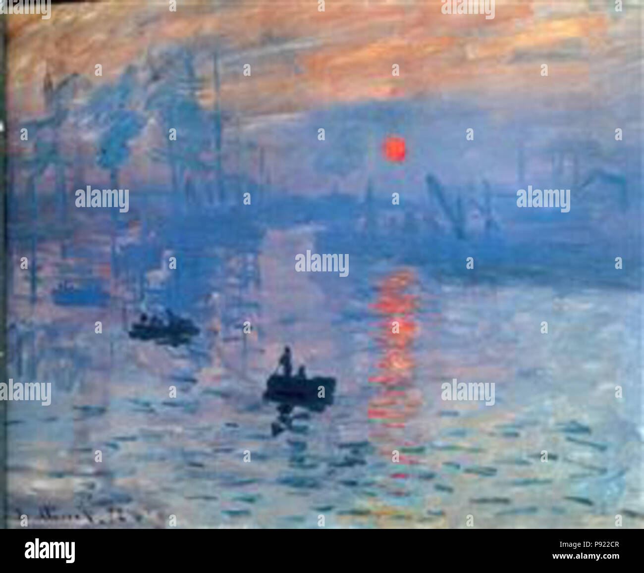 . 422 Monet - impression-sunrise Stock Photo - Alamy