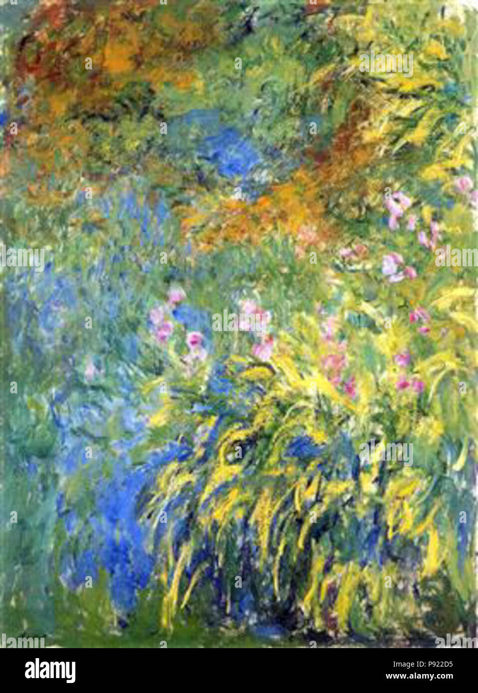 Monet irises hi-res stock photography and images - Alamy