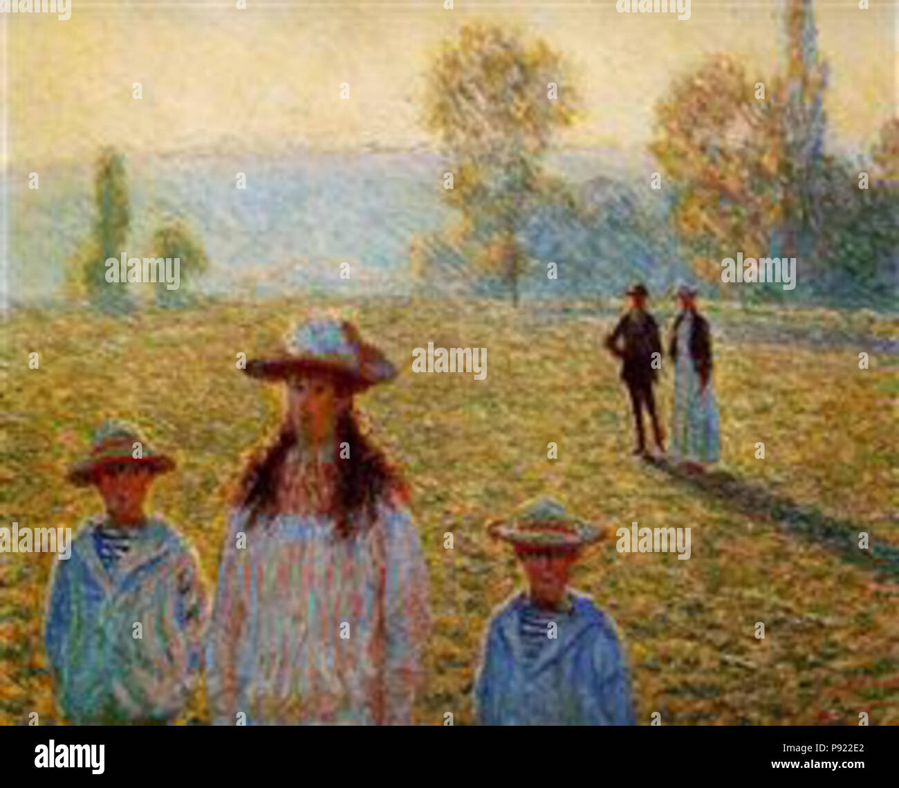 Monet landscape hi-res stock photography and images - Alamy