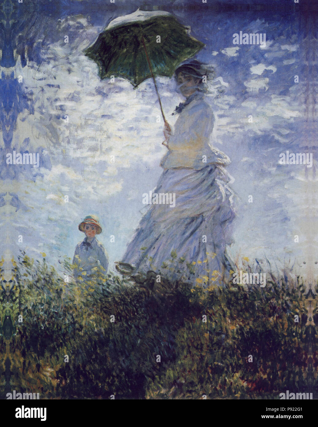 Claude monet umbrella hi-res stock photography and images - Alamy