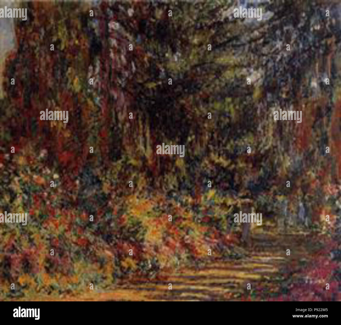 . 423 Monet - path-at-giverny-1903 Stock Photo - Alamy