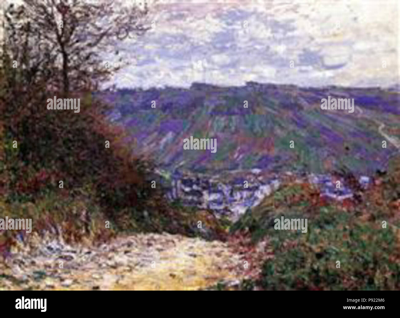 Monet flower path hi-res stock photography and images - Alamy