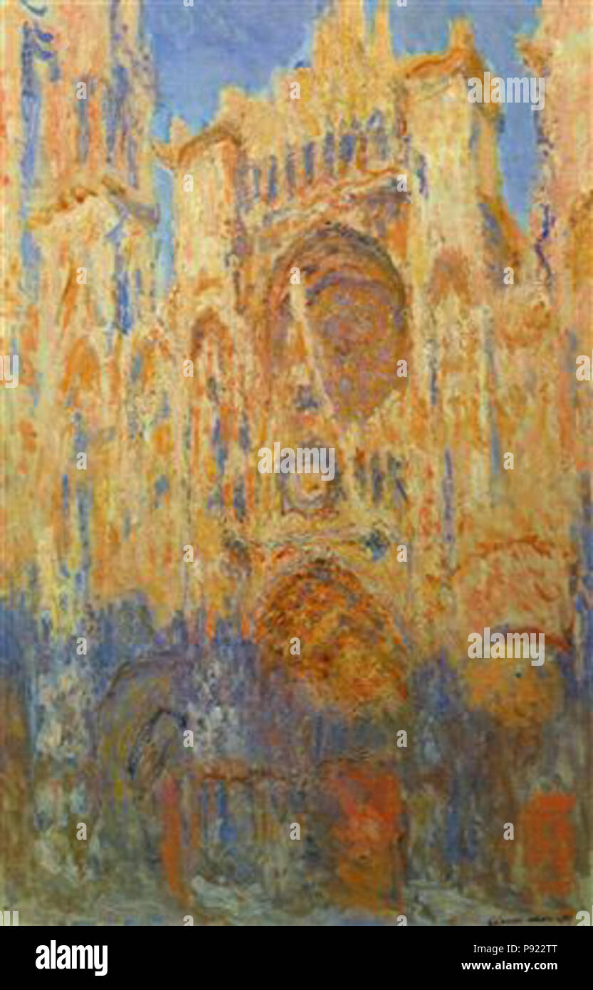 Rouen cathedral monet hi-res stock photography and images - Alamy