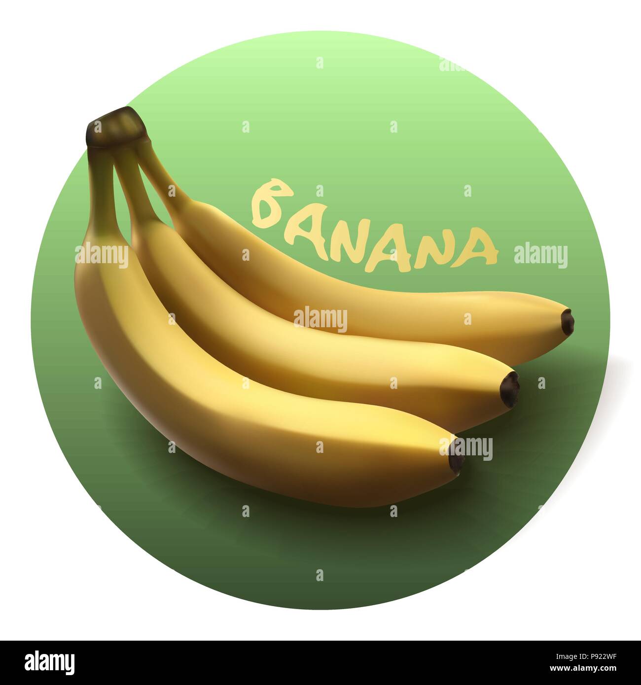 Vector realistic banana Stock Vector Image & Art - Alamy