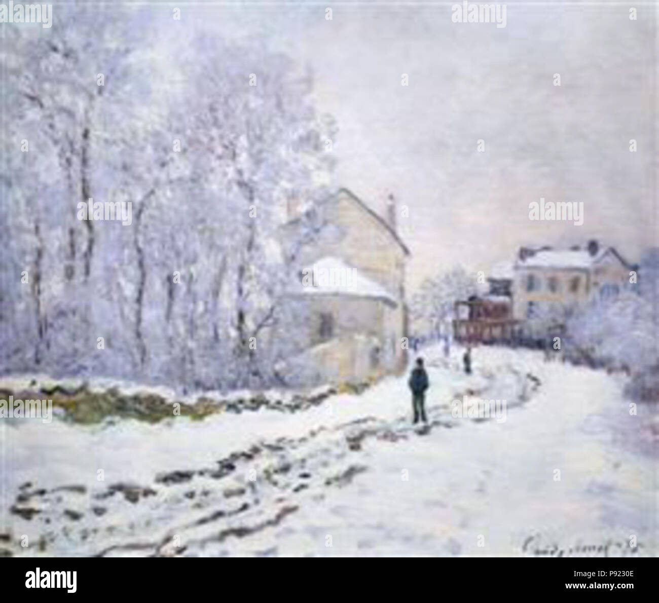 Monet Snow High Resolution Stock Photography and Images - Alamy